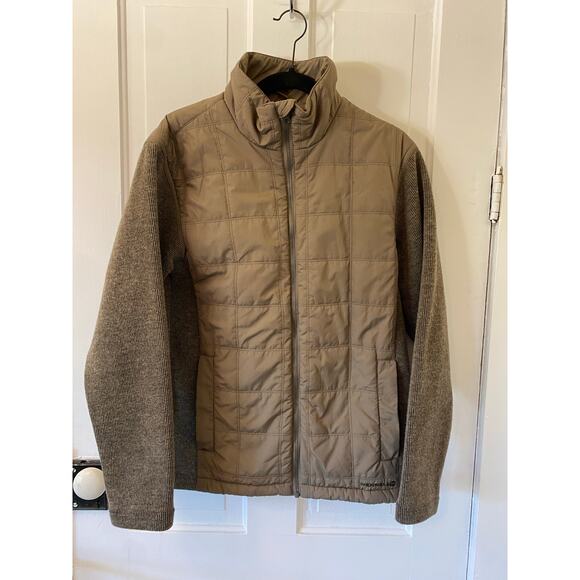 Merrell | Jackets & Coats | Merrell Mens Wool Zip Up Jacket Brown Small ...